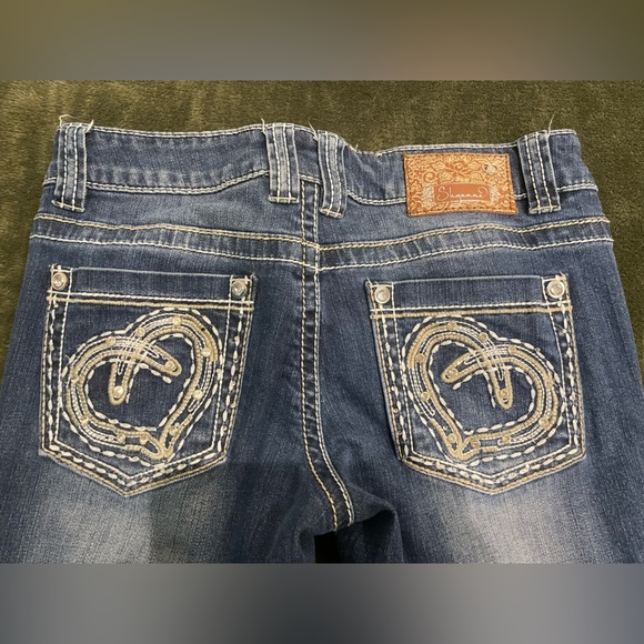 Shyanne | Jeans | Shyanne Embroidered Blue Denim Jeans | Poshmark